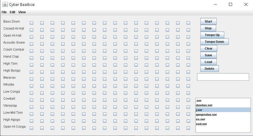 GitHub - gPopescuGit/Cyber_BeatBox: Project inspired from HeadsFirstJava2ndEdition