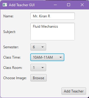 GitHub - nitingramesh/teacher-management