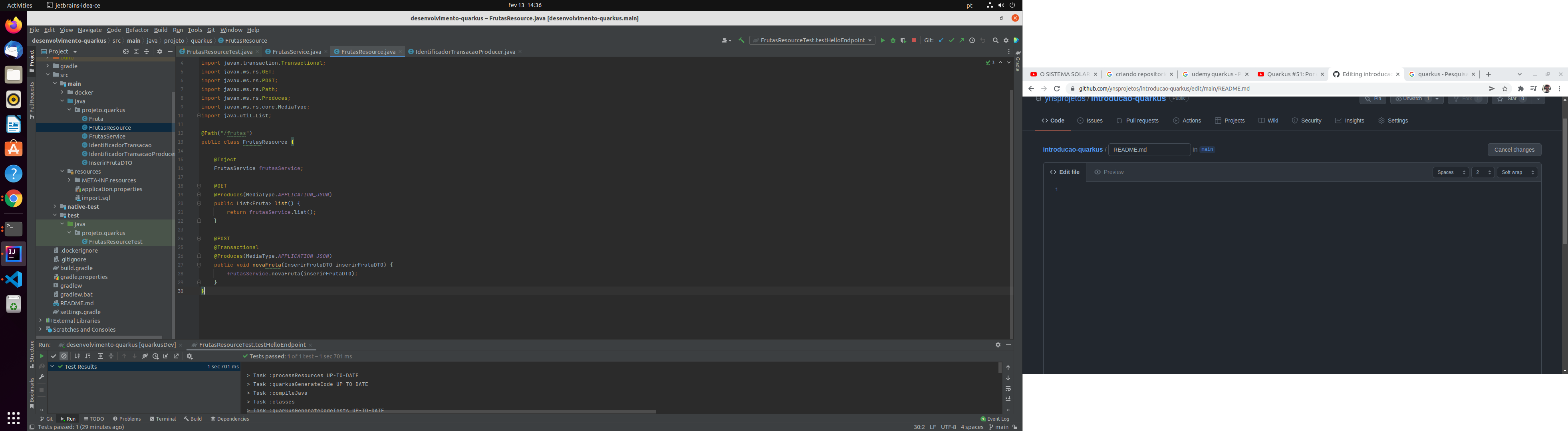 GitHub - ynsprojetos/introducao-quarkus: Lugar onde irei realizar um treinamento, utilizando ...