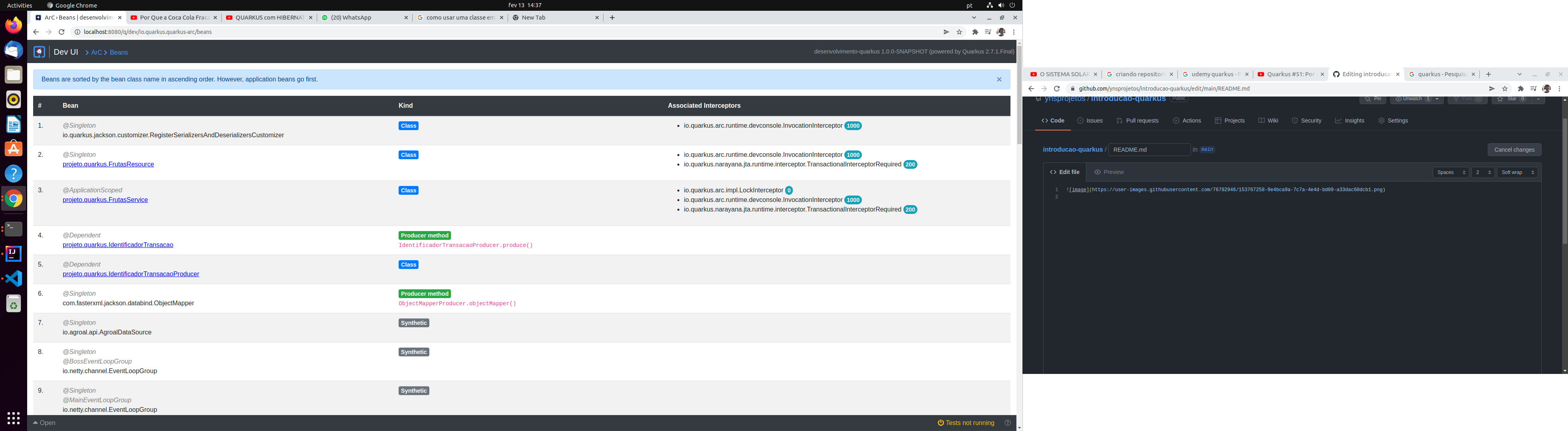 GitHub - ynsprojetos/introducao-quarkus: Lugar onde irei realizar um treinamento, utilizando ...