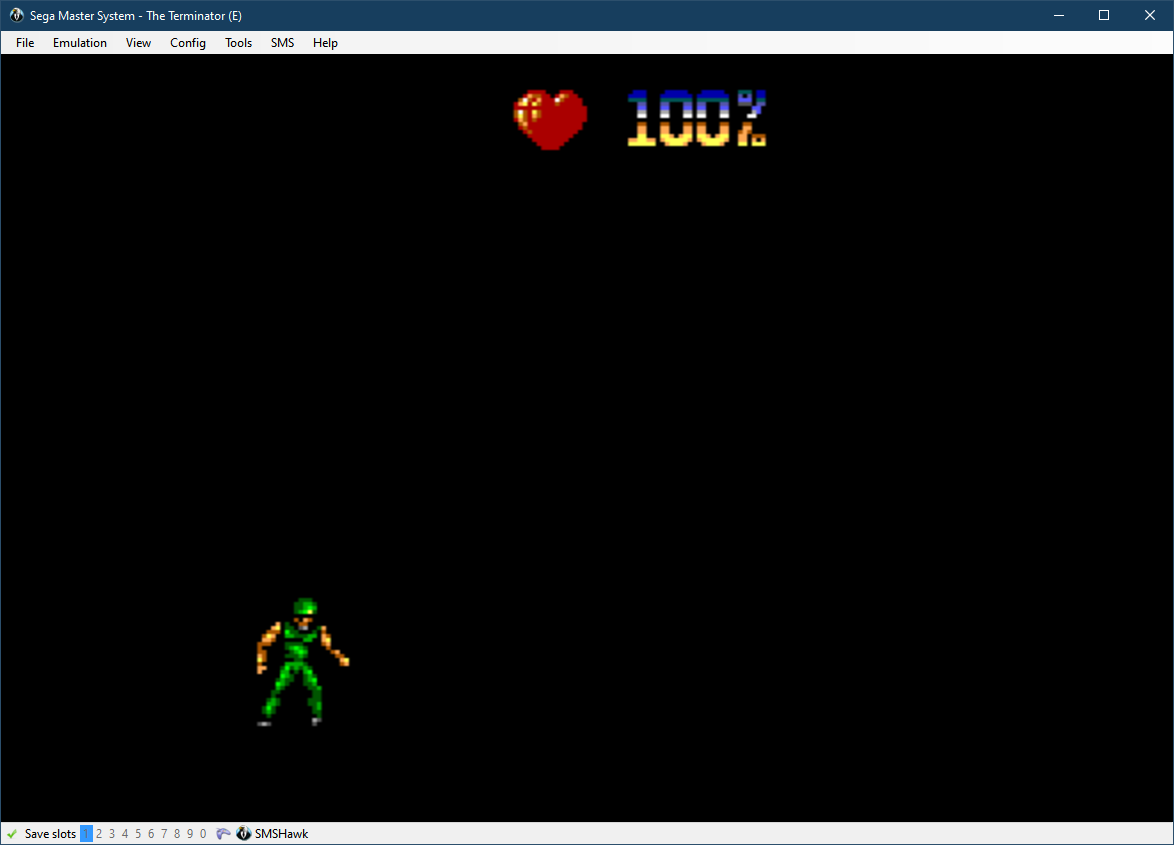 Cant Play The Terminator On Sega Mastersystem Graphics Bugs · Issue 2966 · Tasemulators 
