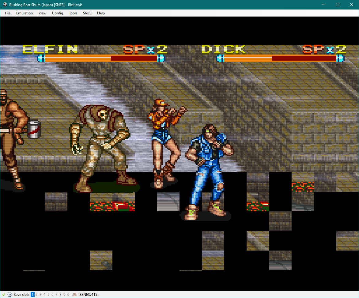 (Bug) Bizhawk 2.9.1 - BSNES 115+ Graphic issue Jap Game : Rushing Beat Shura · Issue #3699 ...