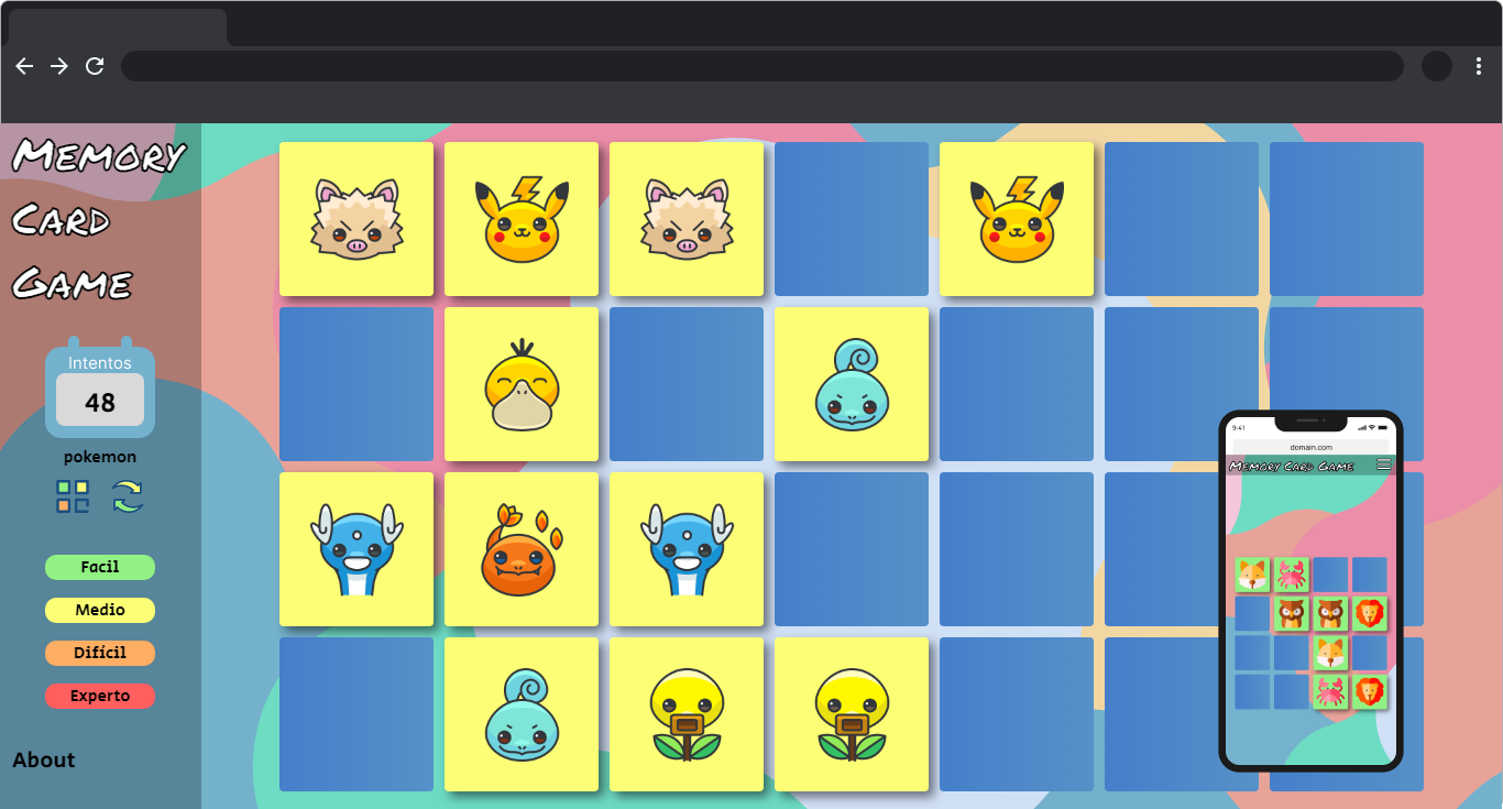 GitHub - EmanuelJuri/Memory-Card-Game