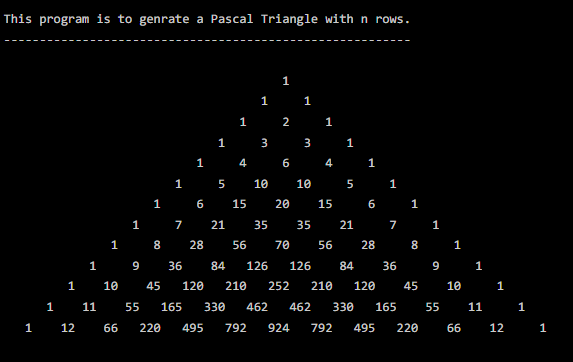 GitHub - py3thon/Pascal-Triangle