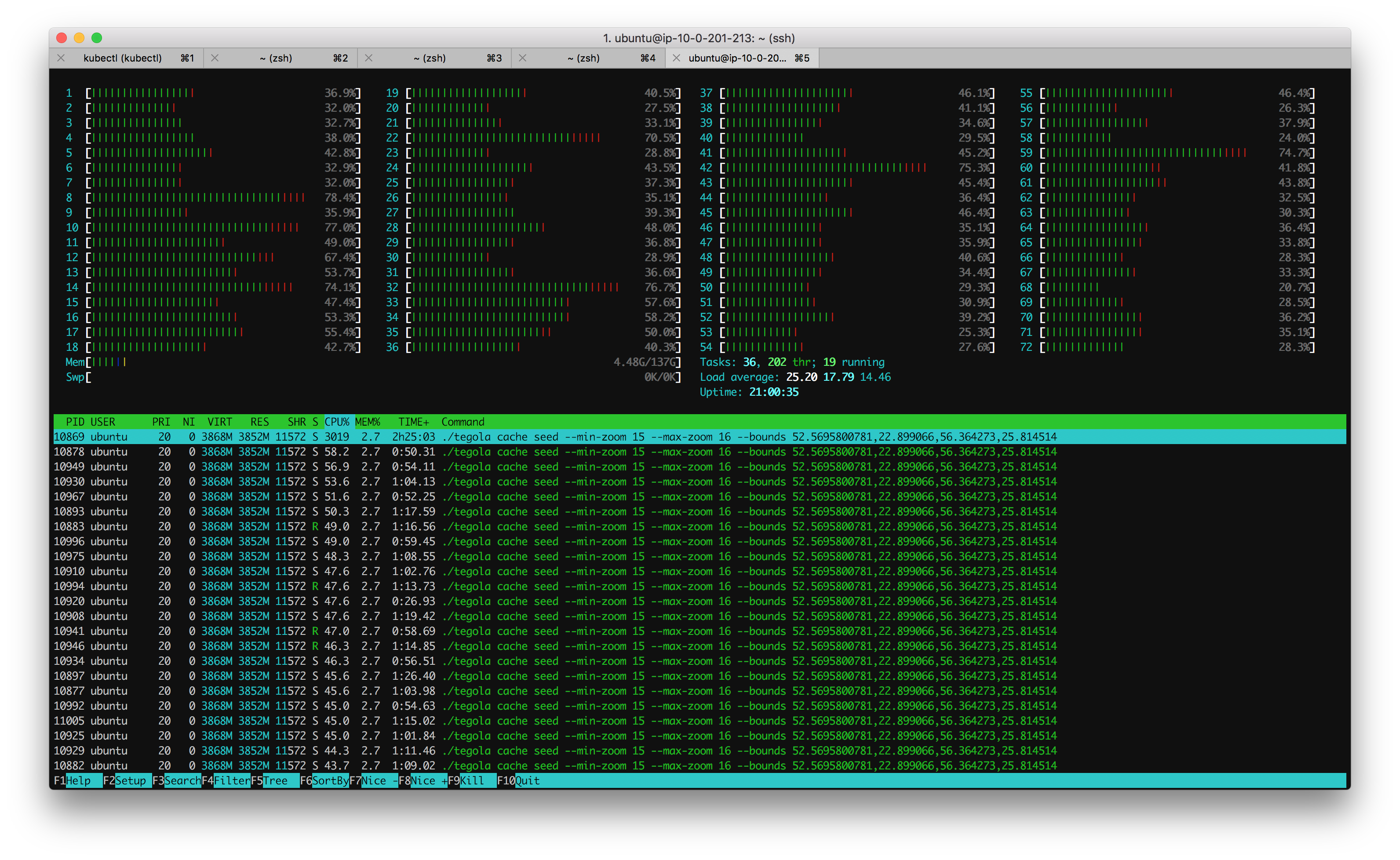 Debugging slow cache seed · Issue #534 · go-spatial/tegola · GitHub