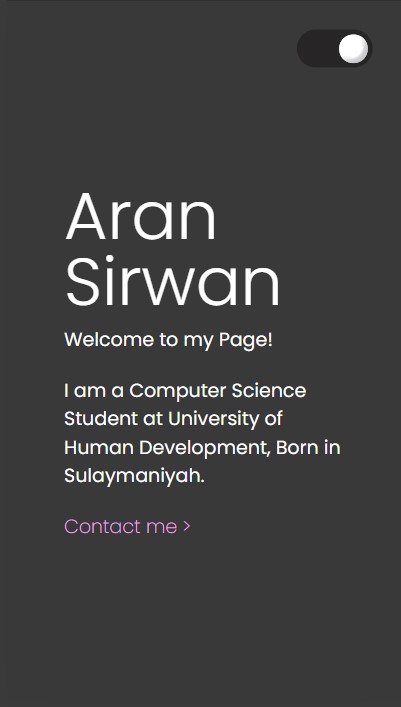 GitHub - Vikhorz/LightDark-Portfolio-Website: Personal responsive ...