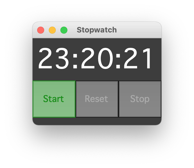 Python tkinter stopwatch From MartinGurasvili Coder Social