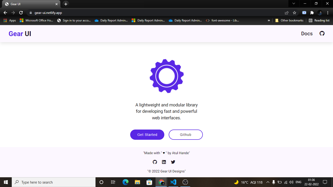 GitHub - AtulHande03a/Gear-UI-component-library: A simple UI component ...