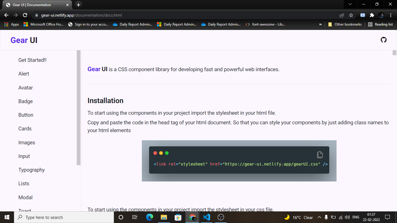 GitHub - AtulHande03a/Gear-UI-component-library: A simple UI component ...