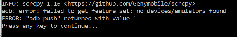 adb error? · Issue #1998 · Genymobile/scrcpy · GitHub