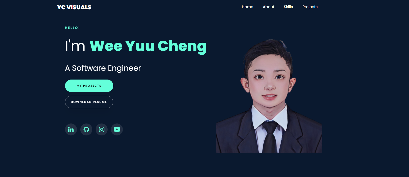 GitHub - weeyc/ycvisuals-portfolio