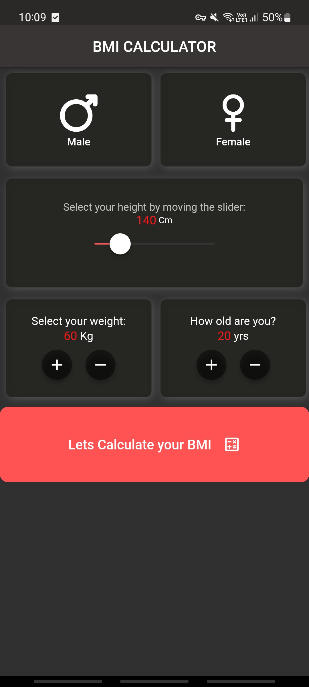 GitHub - SiavashAbbasifar/BMI-app-flutter: BMI app using Flutter