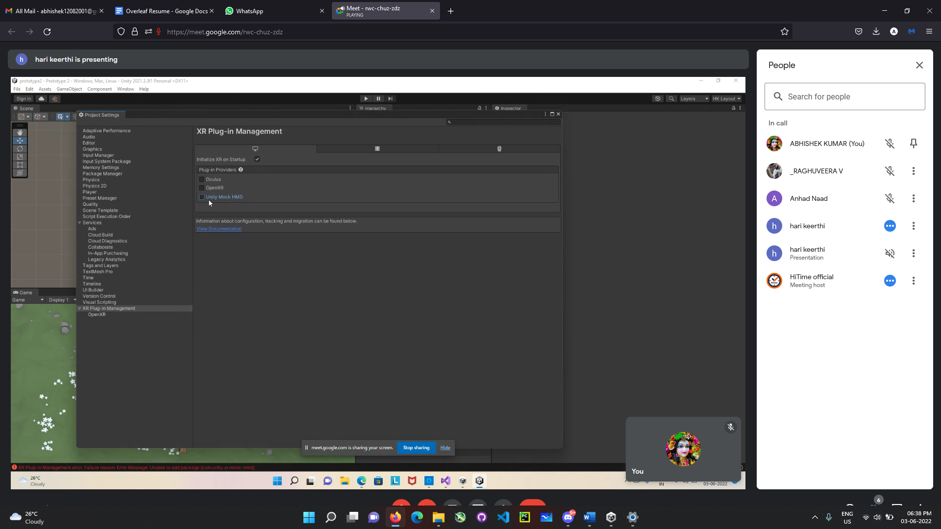 GitHub - creativeabhi13/Unity-Game-Project1