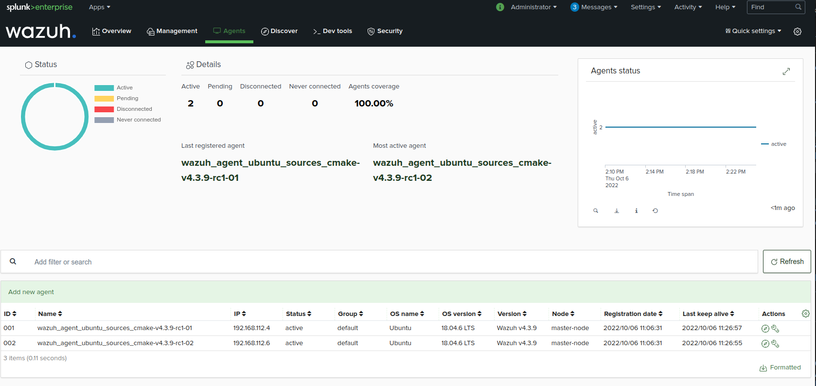 Release 4.3.9 - Release Candidate 1 - Splunk smoke tests · Issue #1376 ...