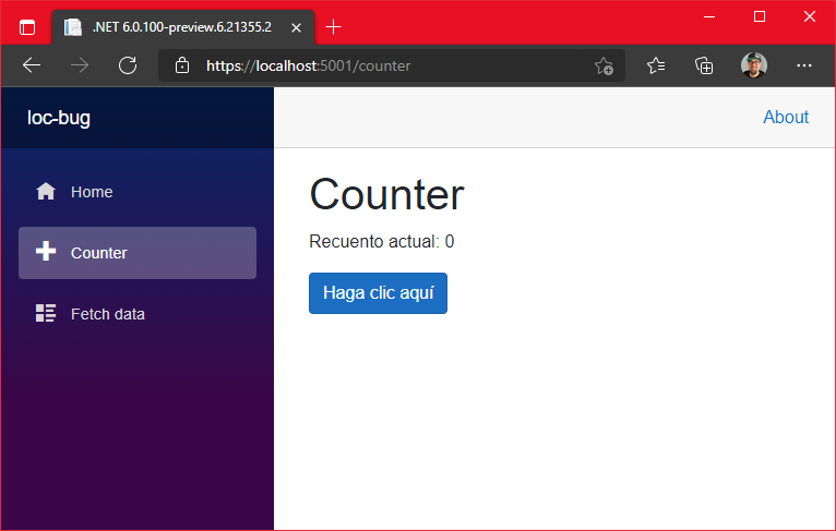Blazor WASM: Upgrading to .NET 6 preview 7 breaks localization · Issue #35459 · dotnet ...