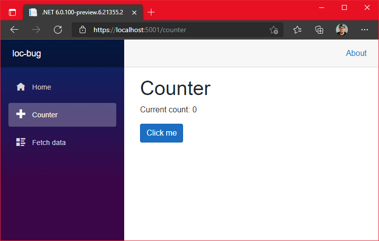 Blazor WASM: Upgrading to .NET 6 preview 7 breaks localization · Issue #35459 · dotnet ...