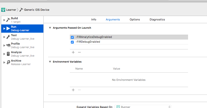 iOS Arguments on Launch not working · Issue #17043 · flutter/flutter · GitHub