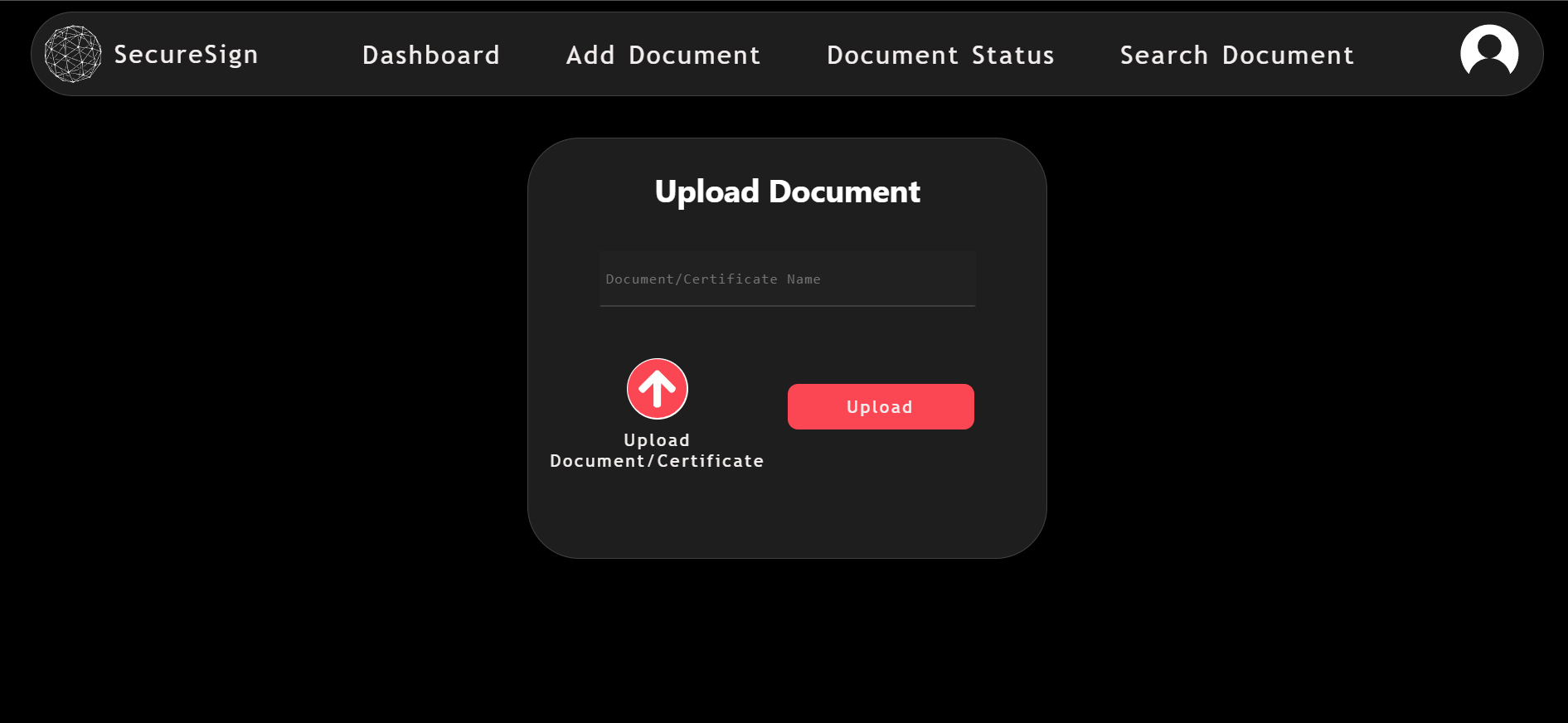 GitHub - avikpl1911/SecureSign: Identity-Document-Verification-Using-Blockchain