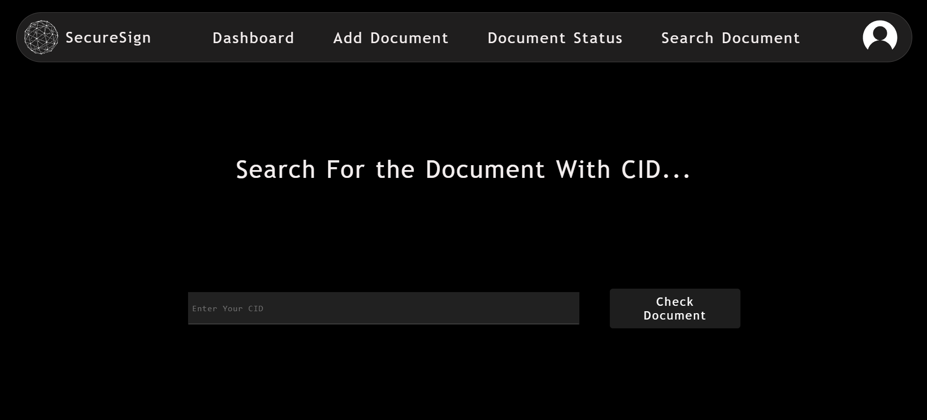 GitHub - avikpl1911/SecureSign: Identity-Document-Verification-Using-Blockchain