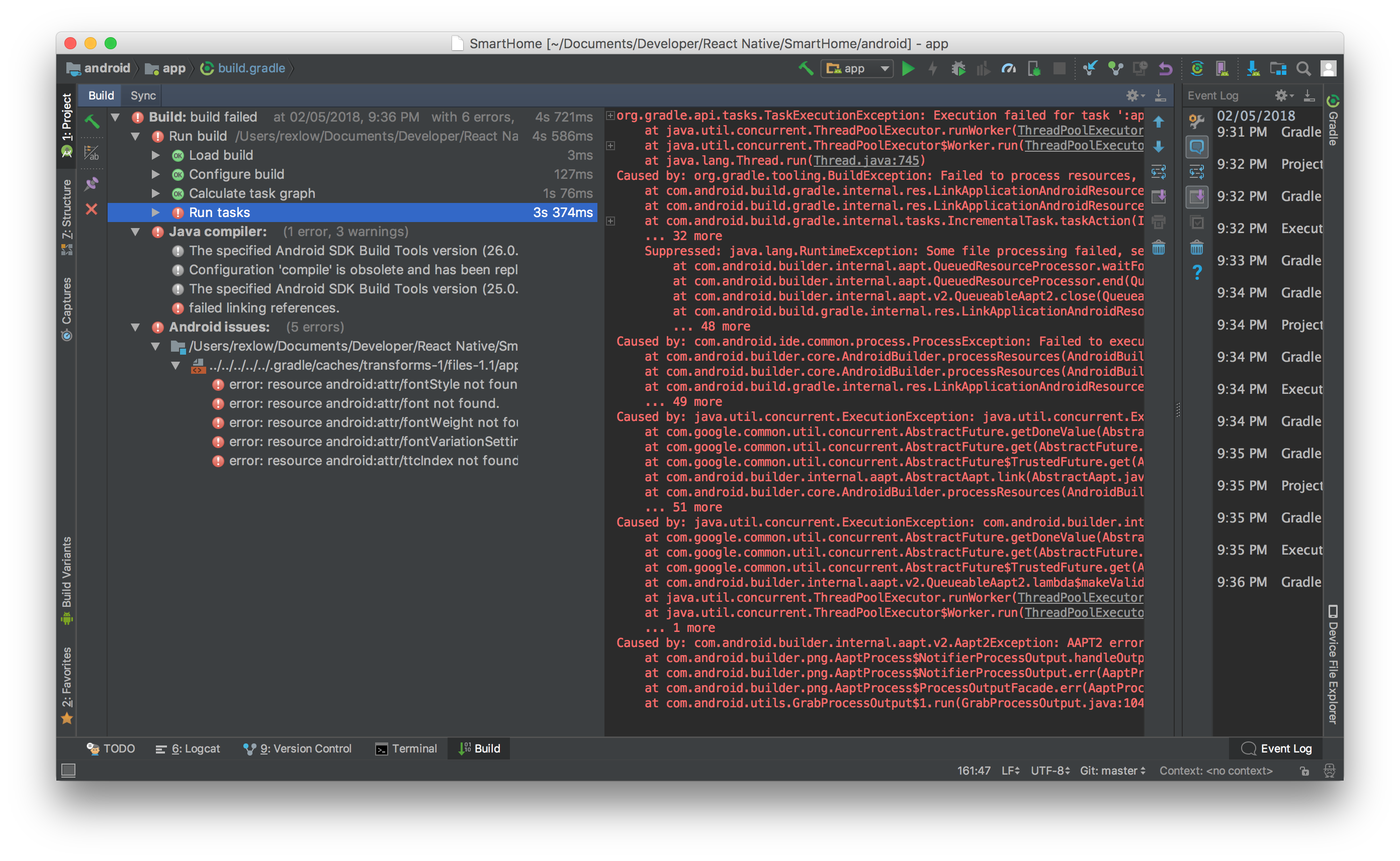 Comandroidsupportsupport V4 Version Conflict · Issue 1532 · React Native Camerareact Native 