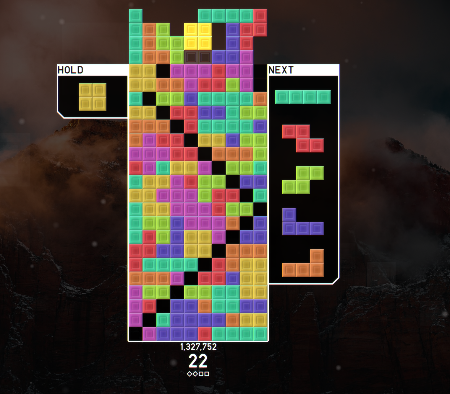 Lockout still spawns the next piece in addition to the game over animation — Zen mode ...