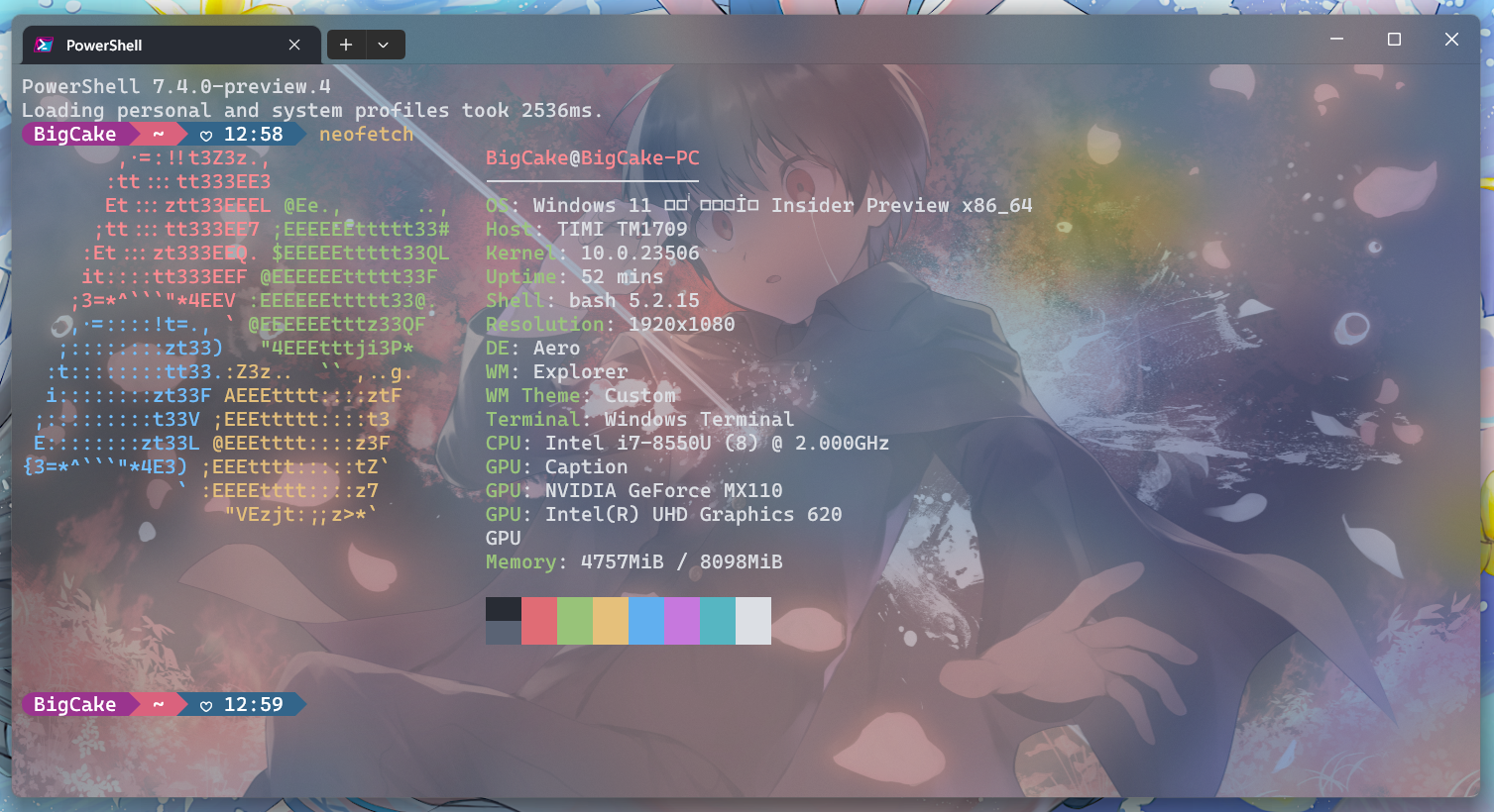 Chinese characters can't be displayed correctly · Issue #2349 · dylanaraps/neofetch · GitHub