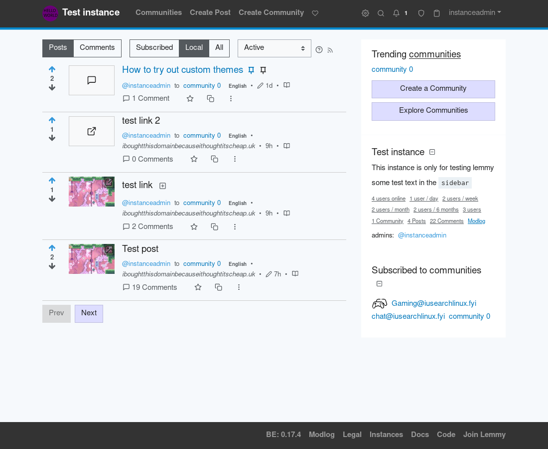 GitHub - narshee/lemmy-themes: Themes for lemmy