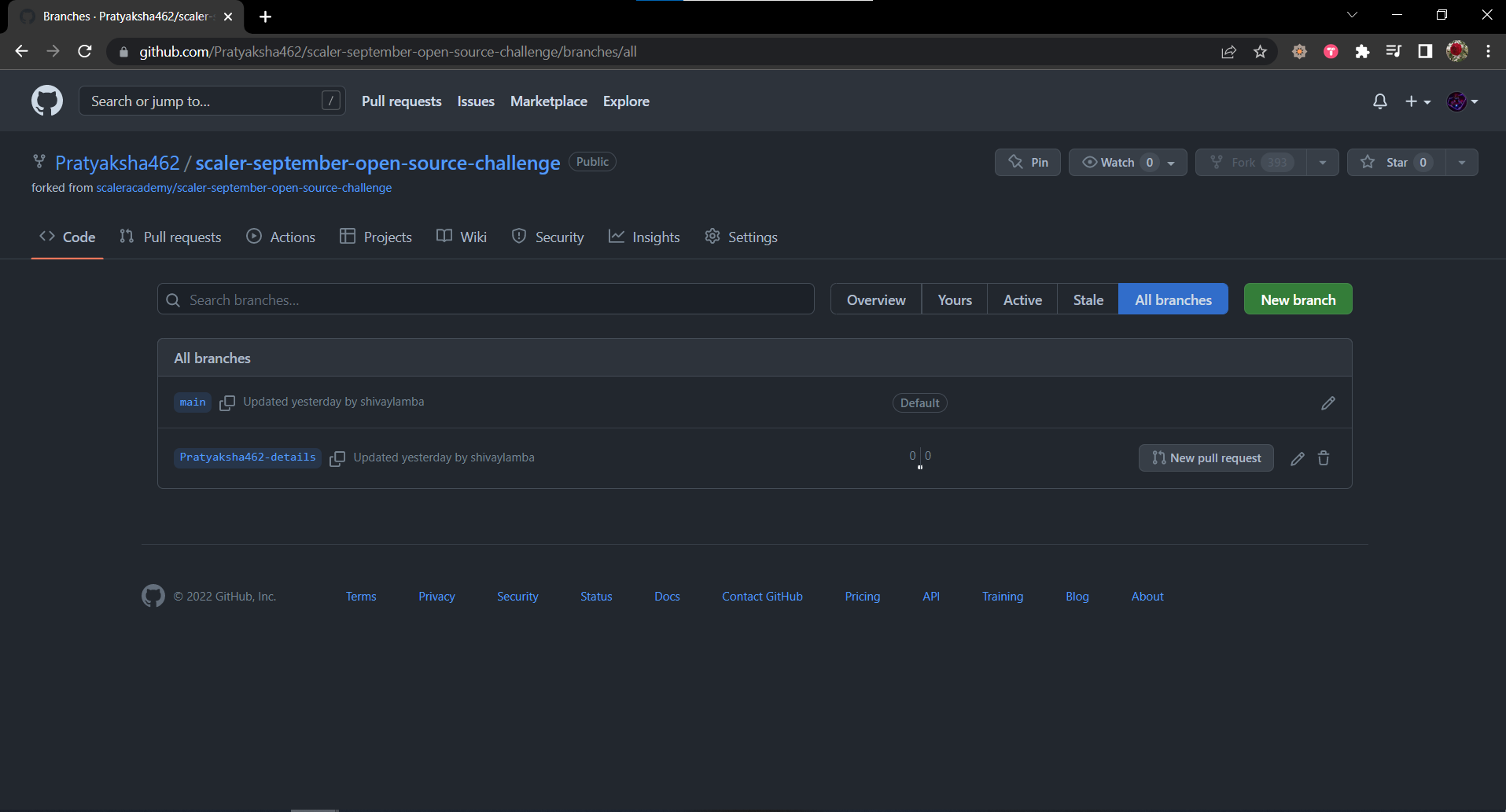 Challenge 1 to 9 · Issue #279 · scaleracademy/scaler-september-open-source-challenge-2022 · GitHub