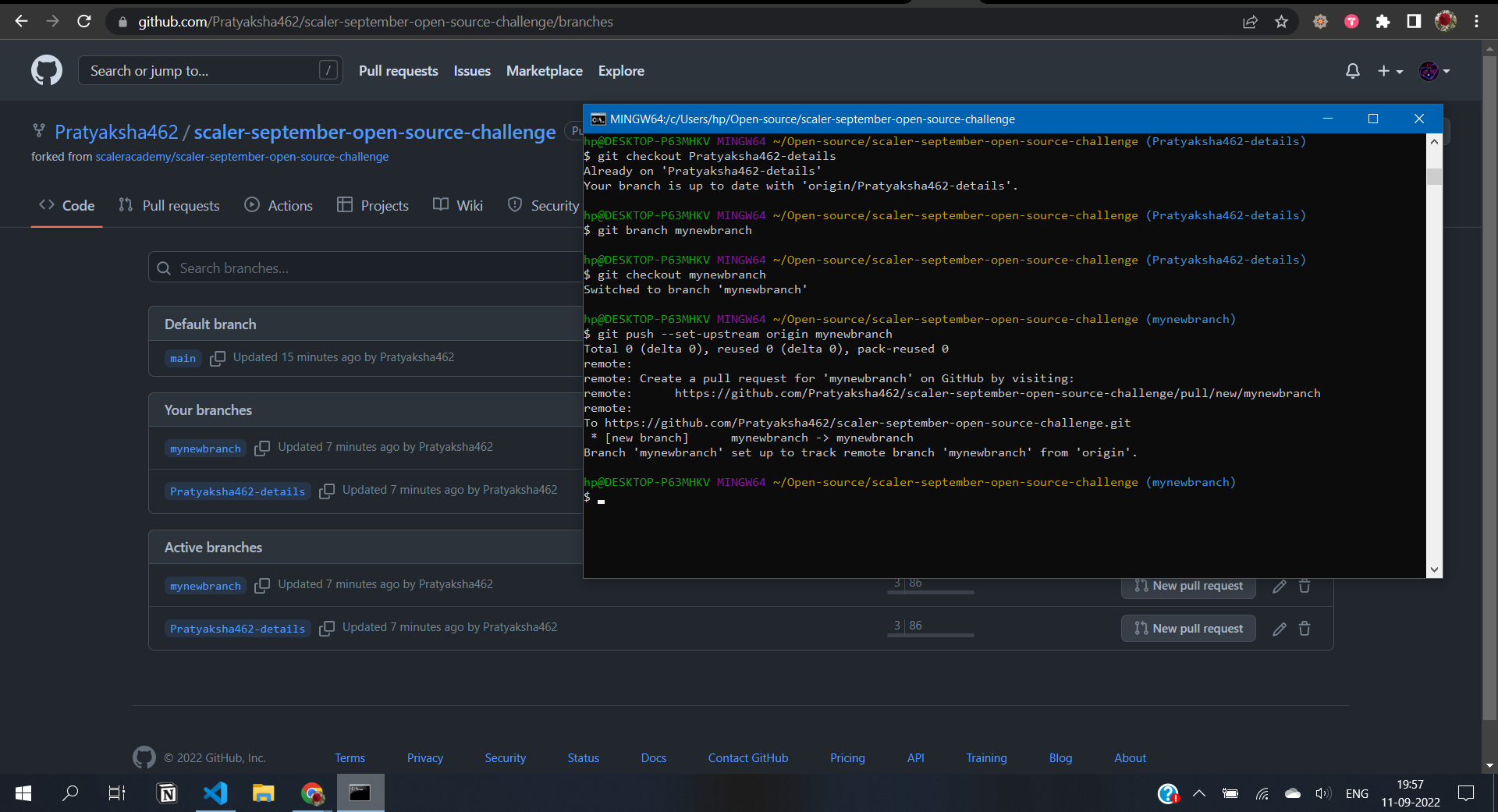 Challenge 1 to 9 · Issue #279 · scaleracademy/scaler-september-open-source-challenge-2022 · GitHub