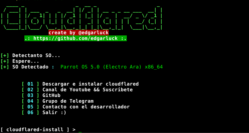 GitHub - edgarluck/Install_Cloudflared: Herramienta desarrollado para la instalacion de ...