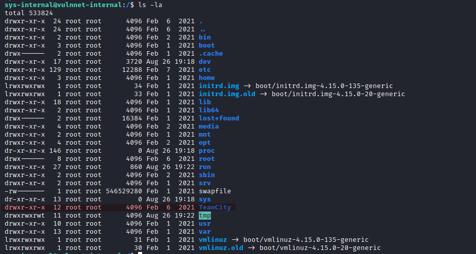 Tryhackme/VulnNet internal.md at main · Slowdeb/Tryhackme · GitHub