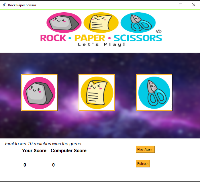 GitHub - gourav300/Rock_Paper_Scissor_in_python: One of the old time classic games, created in ...