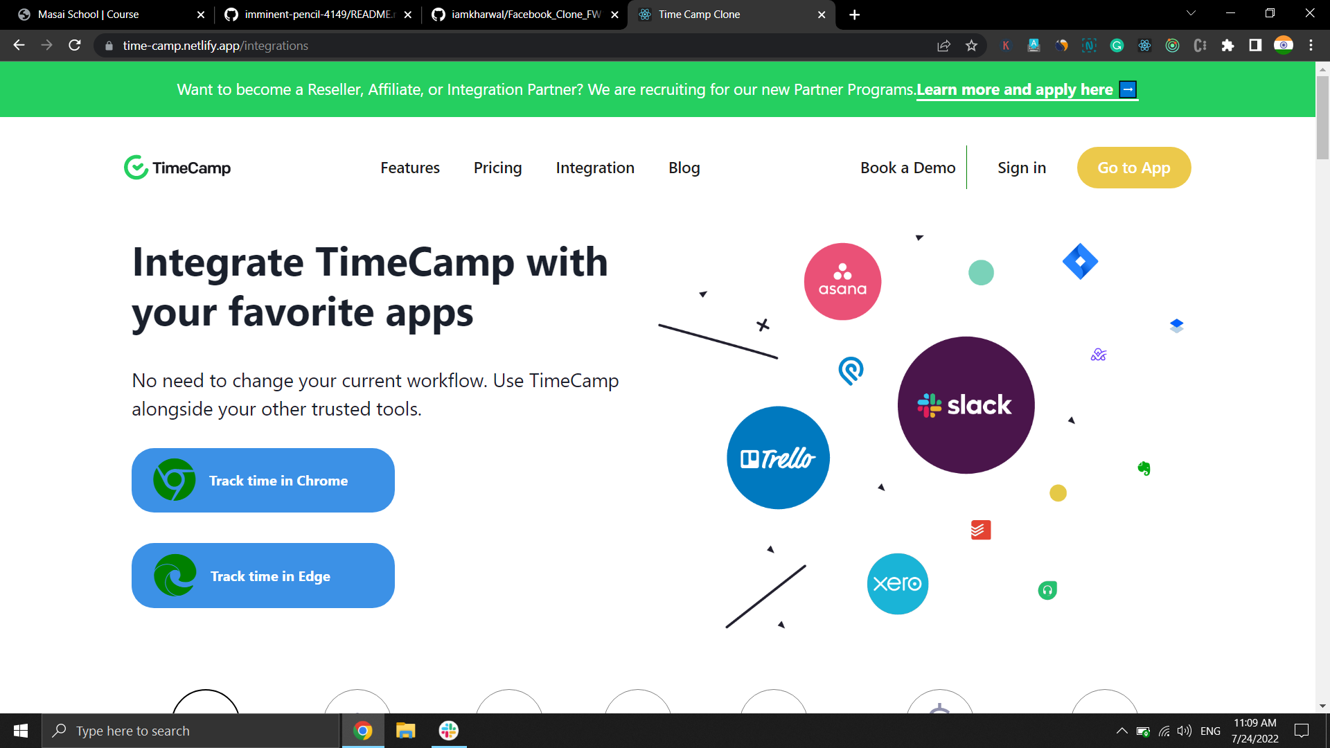 GitHub - PuneetChaubey/TimeCamp-Cloned: TimeCamp is designed primarily for monitoring time and ...