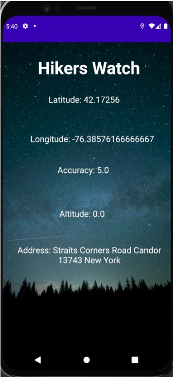 GitHub - arcAman07/HikersWatch_Native: An Android Application which asks the user permission to ...