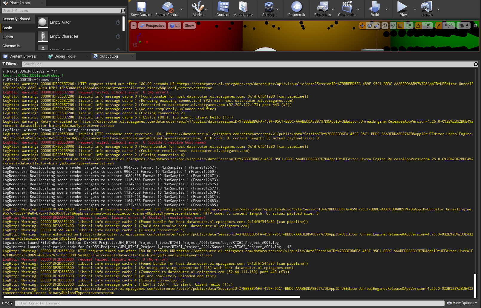 UE 4.26 all probes are black · Issue #36 · NVIDIAGameWorks/RTXGI-DDGI · GitHub