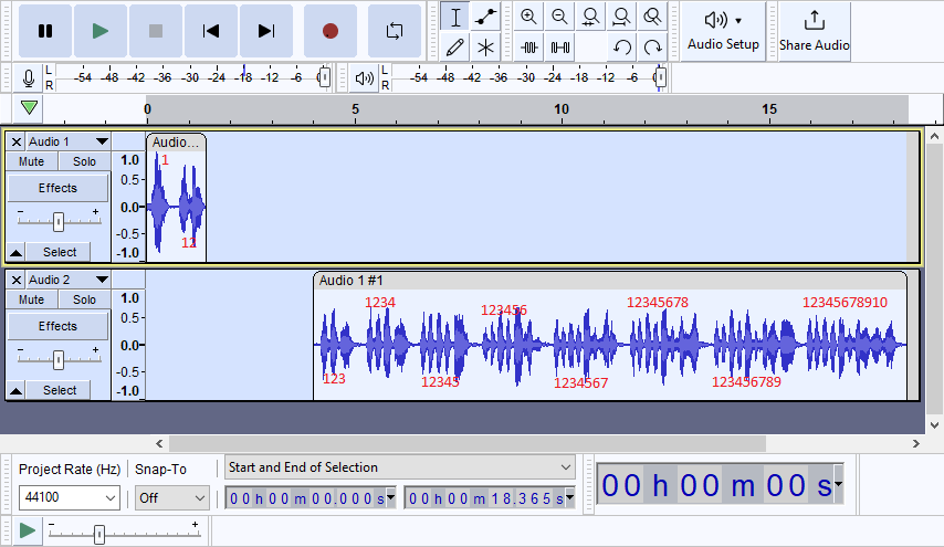 Compressor processes wrong audio selection in second clip on second track · Issue #3903 ...
