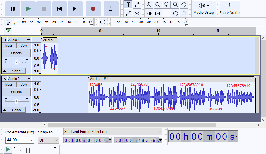 Compressor processes wrong audio selection in second clip on second ...