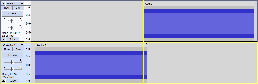Yellow Vertical Snap Lines are NOT behaving. · Issue #4082 · audacity/audacity · GitHub
