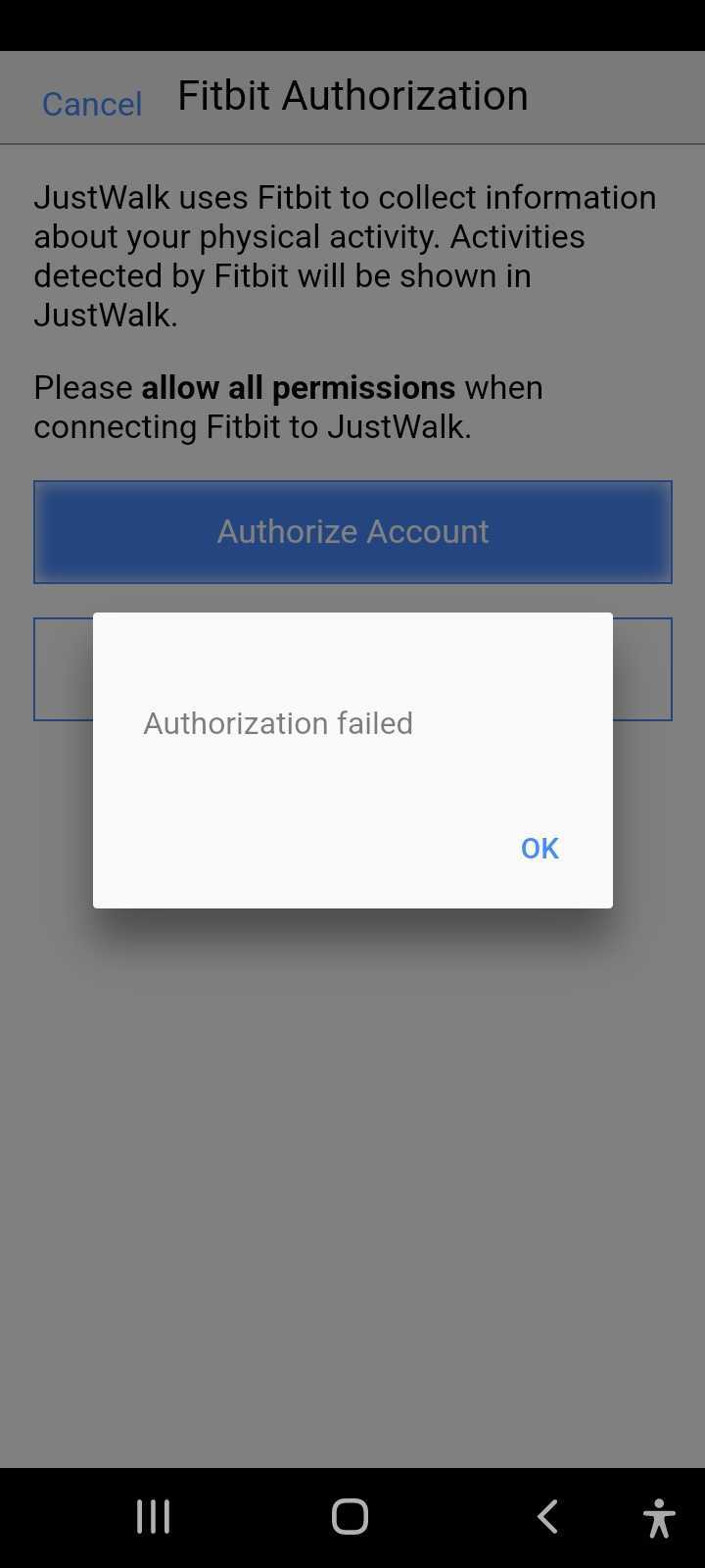 No notification is coming, Fitbit auth error · Issue #315 · kpwhri/heartsteps · GitHub