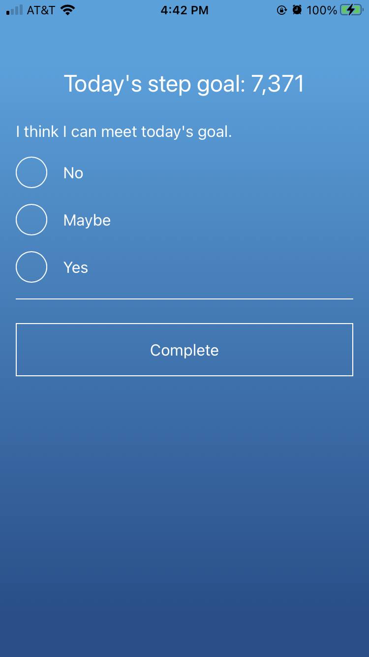 Notify every day's step goal with a notification. · Issue #323 · kpwhri ...