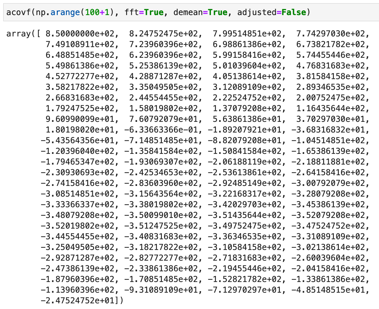 autocovariance in convergence.R gives incorrect output · Issue #126 · stan-dev/posterior · GitHub