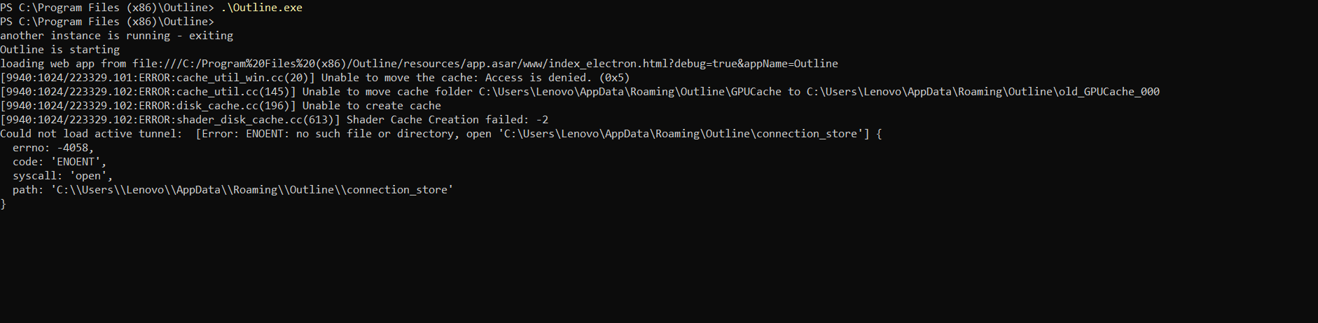Outline Client has stopped working after updating Windows 11, 21H2 to Windows 11, 22H2 · Issue ...