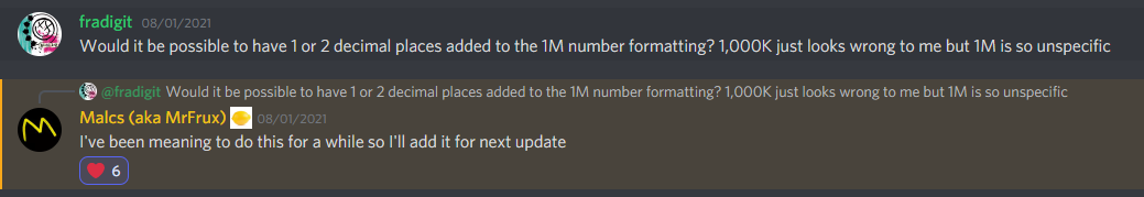 [Suggestion]: Add more decimal places to the 1M number format · Issue #1574 · MelvorIdle ...