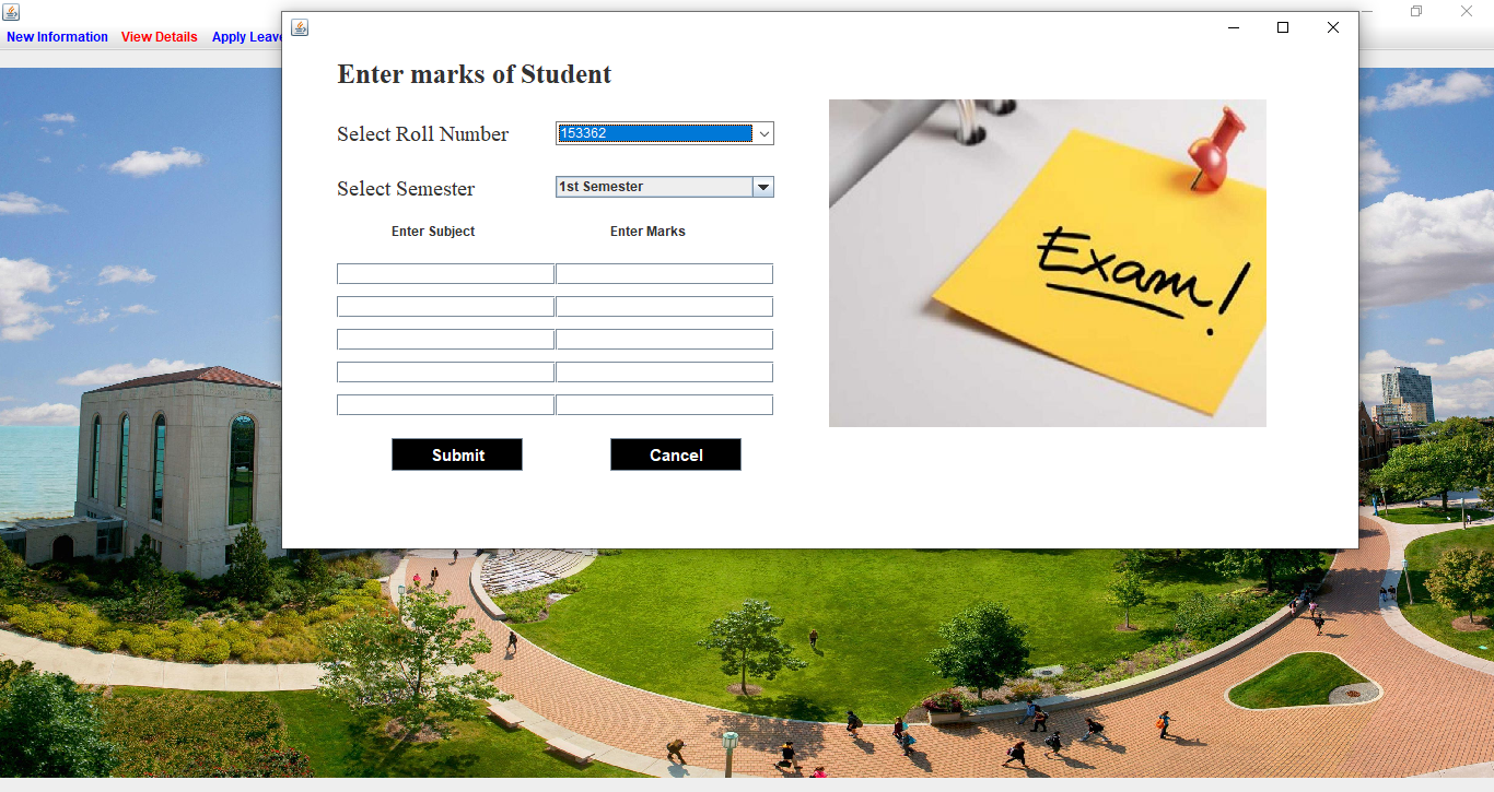 GitHub - abhitanwar007/University-Management-System: University ...