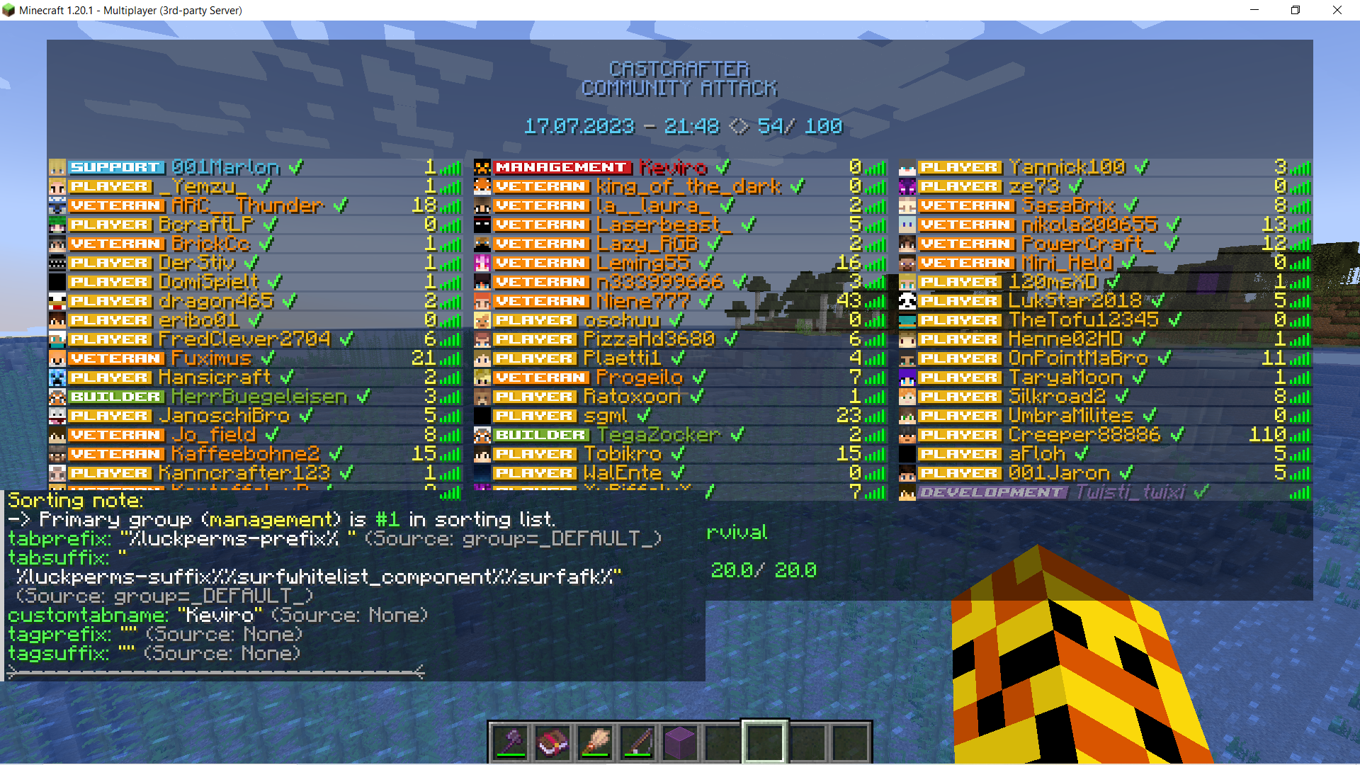 [Velocity] Sorting randomly breaking after reconnecting · Issue #986 · NEZNAMY/TAB · GitHub