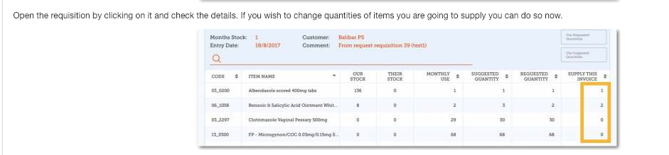 Customer requisition docs have finalised example rather than unfinalised · Issue #776 · msupply ...