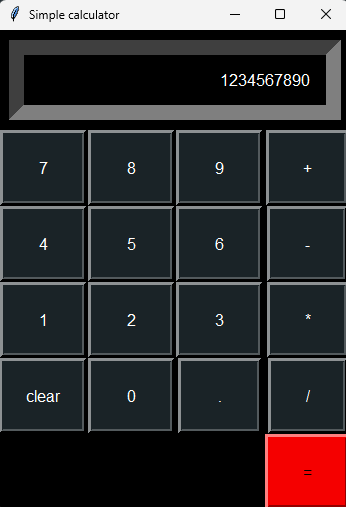 GitHub - javid4962/Python_calculator: Python GUI Calculator