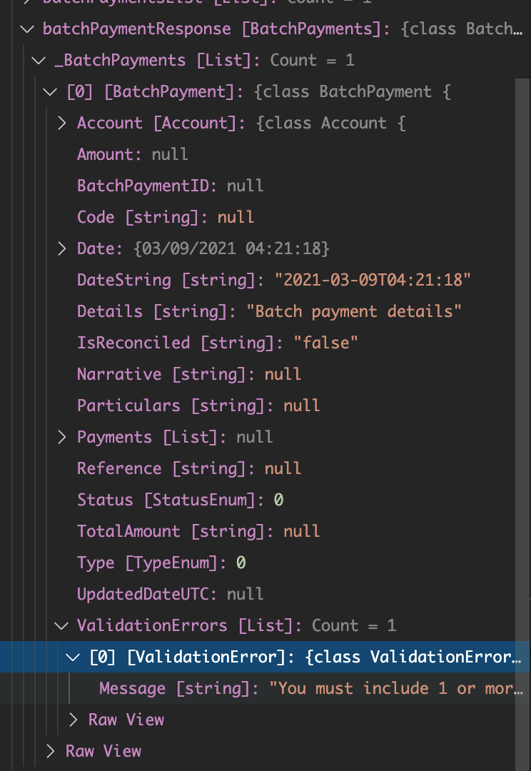 Batch Payments response hasValidationErrors is false but payment not in Xero · Issue #324 ...