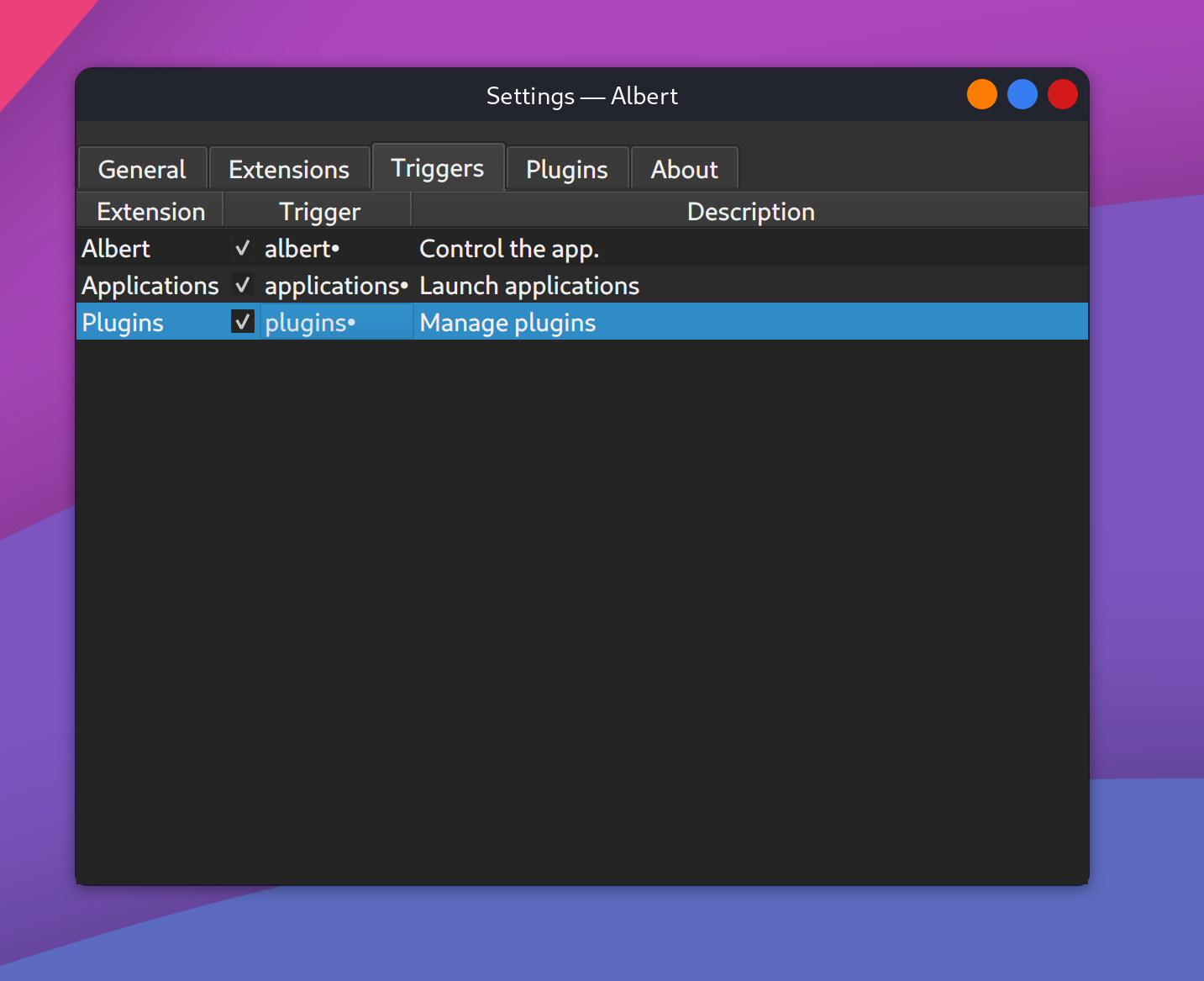 Insert option to disable extensions toggles · Issue #1171 · albertlauncher/albert · GitHub