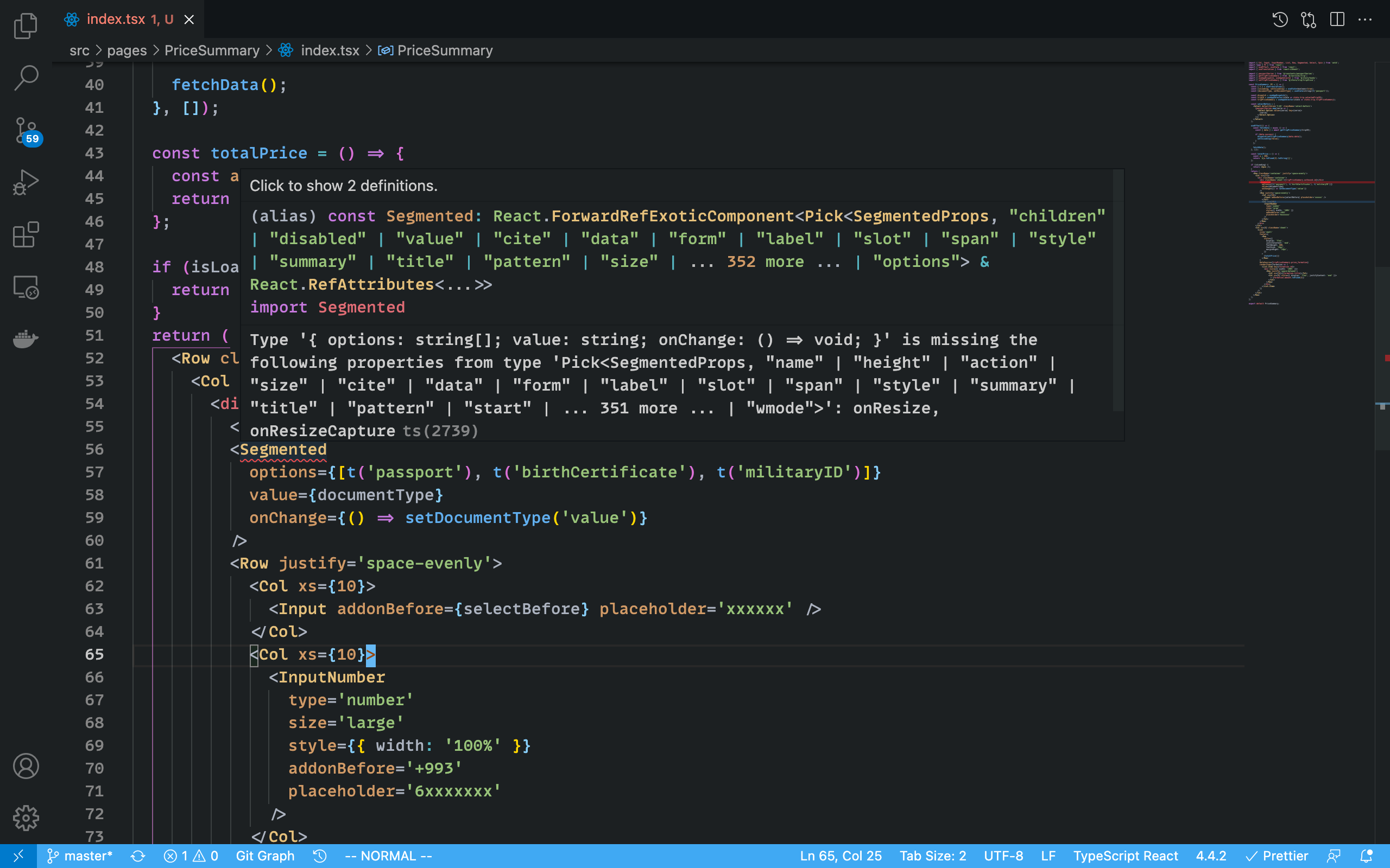 `onResize` and `onResizeCapture` required tags for `segmented` component · Issue #39251 · ant ...